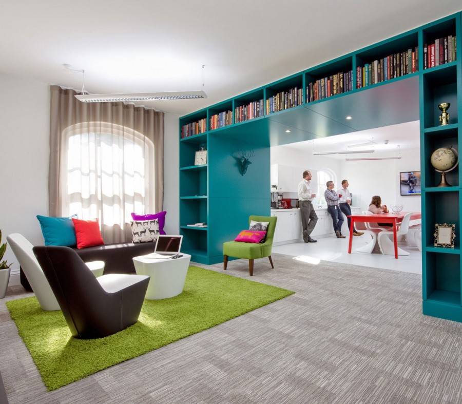 Well designed offices should create spaces suitable for everybody ...